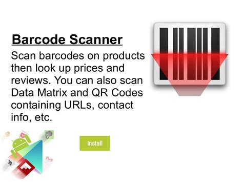 Barcode Scanner Scan Barcodes On