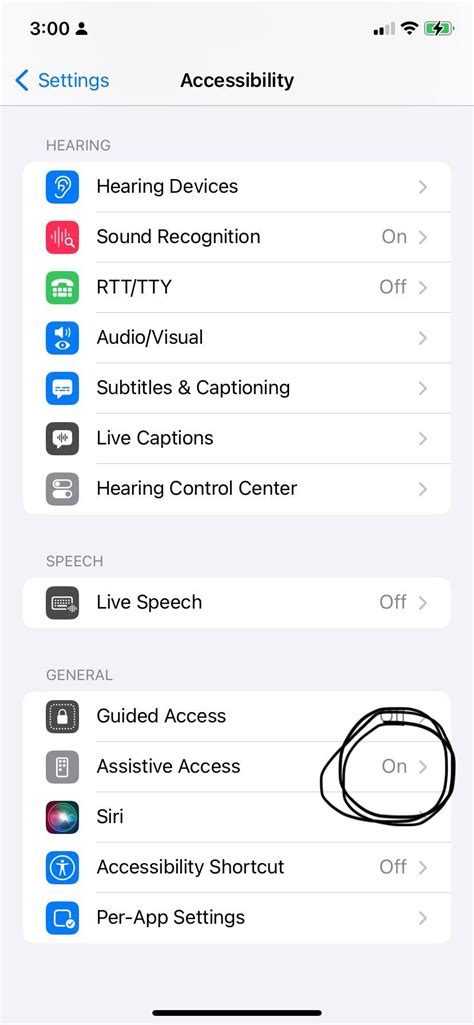 anyone know how to turn off not exit assistive access r iphonehelp
