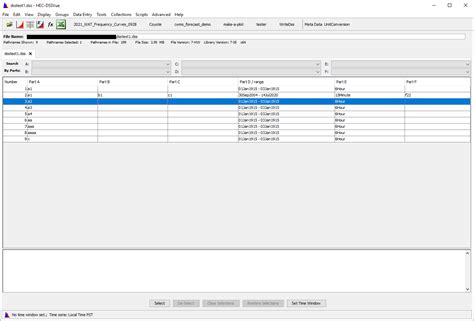 Exporting DSS Data