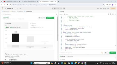 Day 96 Of Dsa Leetcode Challenge Umesh Baghel Posted On The Topic Linkedin