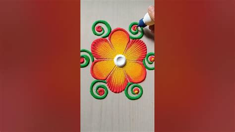 Simple Ragoli Design ️🌸 Youtube