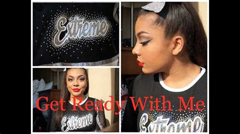 Grwm Cheerleading Competition Naked 2 And Red Lips Youtube