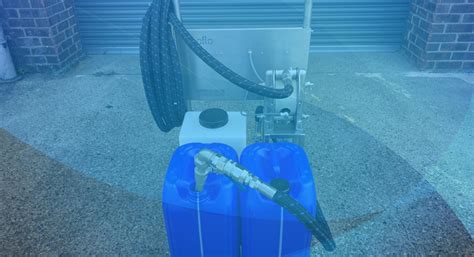 Custom Mobile Decanting System Case Study Tapflo Uk