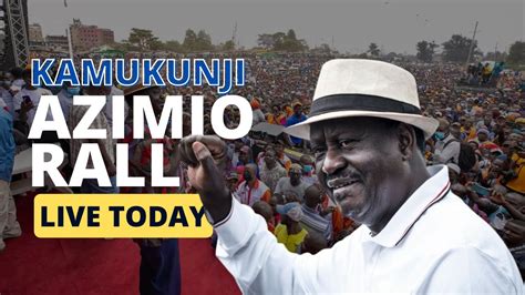 Raila Odinga Full Speech At Kamukunji Grounds Youtube