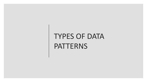 What Are Data Trends And Patterns And How Do They Impact Business Decisions PPTX