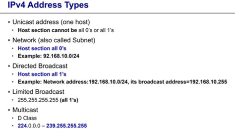 Module IPv Addressing Flashcards Quizlet