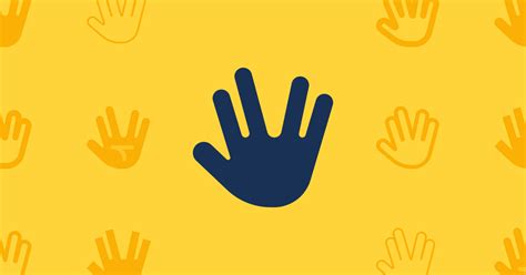 Hand Spock Solid Icon Font Awesome