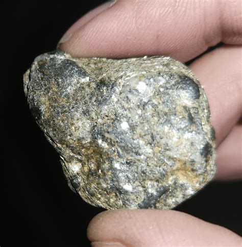 Metallic Looking Possible Electrum Nugget Metamorphic Schist Rock Rwhatsthisrock