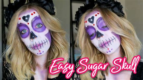 Easy Sugar Skull Makeup Tutorial Kindly Unspoken