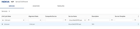 Brownfield Service Migrations From Nfmp To Nsp Nokia Network Developer Portal