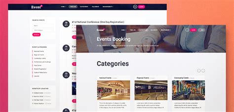 Ja Events Ii Best Responsive Joomla Events Template Joomlart
