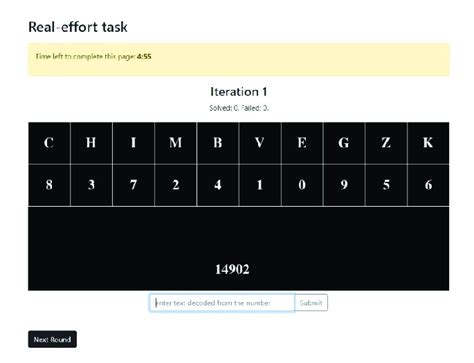 Figure A1 Decoding Task Used In The Experiment Download Scientific