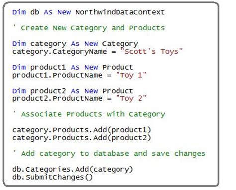 ScottGu S Blog Using LINQ To SQL Part