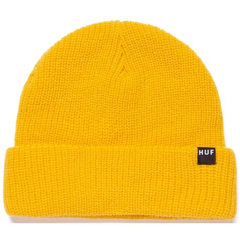 Huf Essentials Usual Gold Beanie