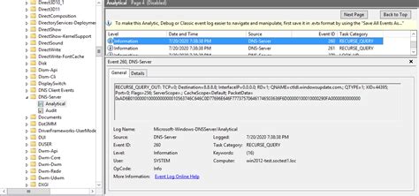 Windows Dns Logging Cybersecthreat
