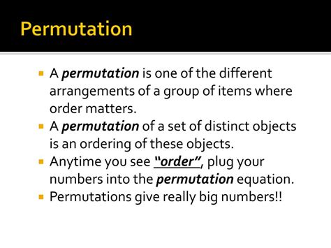Ppt Permutations And Combinations Powerpoint Presentation Free