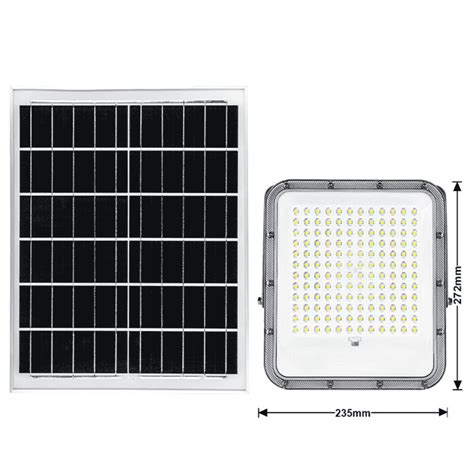 Solar Powered Flood Lights Big Capacity V Battery Smd Led Elong Light