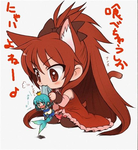 Neko Kyoko Anime Cute Art Modoka Magica