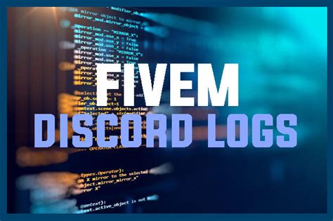 Make Discord Logs For Your Fivem Script By Aizik5 Fiverr