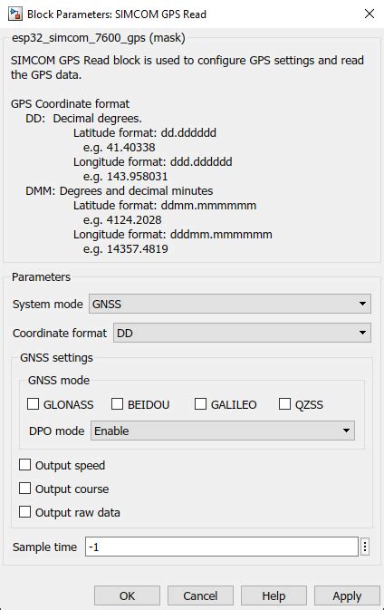 SIMCOM GPS Block