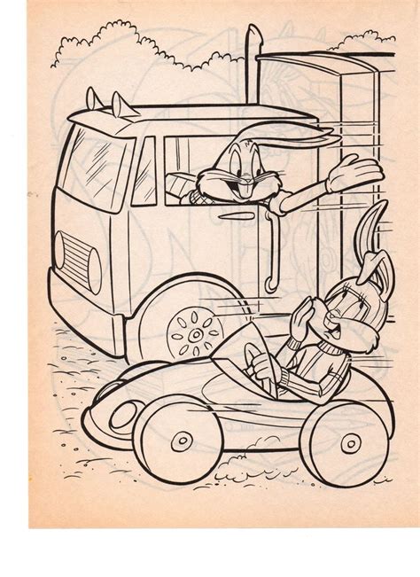 Looney Tunes Bugs N Honey Bunny Looney Tunes Honey Bunny Coloring Pages