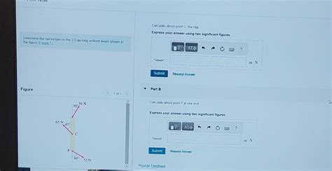 Solved Calculate About Point C The Cm Express Your Answer Chegg