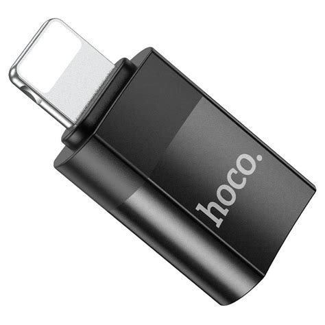 Адаптер переходник Type-C на Lightning Hoco UA17, OTG адаптер купить по ...