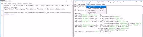 Aplikasi Sederhana Dengan Python Save Data To Excel Disiniaja