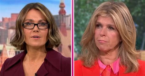 Gmb Host Susanna Reid Begs Kate Garraway Not To Join This Morning