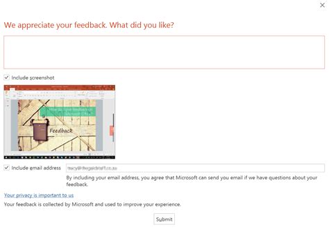 Day How Do I Give Feedback On Microsoft Office Tracy Van Der Schyff