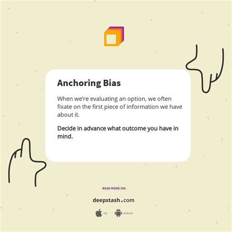 Anchoring Bias Deepstash