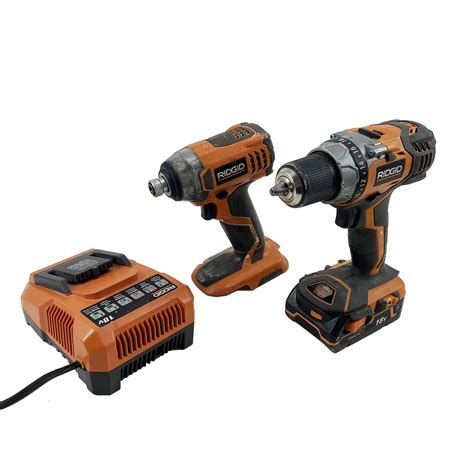 Ridgid Cordless Drill Cordless Hammer Drill Battery And Battery