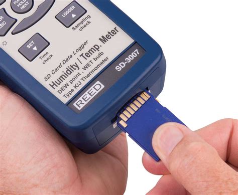 Reed Sd 3007 Data Logging Thermo Hygrometer
