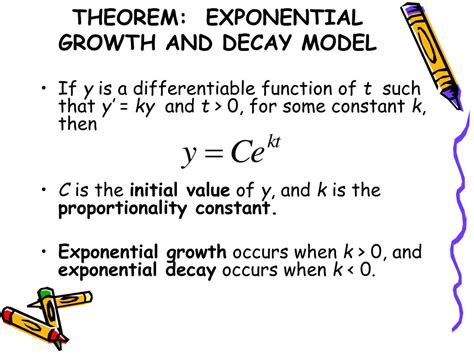 Ppt Differential Equations Growth And Decay Powerpoint Presentation
