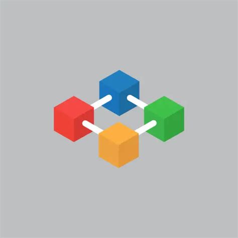 Blockchain Icon Royalty Free Stock Svg Vector And Clip Art