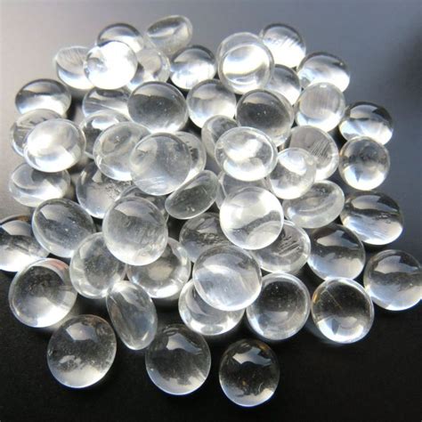 Small Clear Glass Pebbles 1kg Cadoworld Ltd Uk