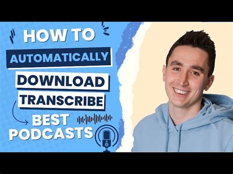 Free Video Create A Smart Program To Download And Transcribe Top Podcasts From Keith Galli