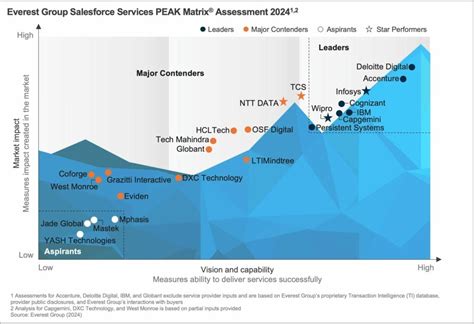 Salesforce Services Peak Matrix® Assessment Everest Group