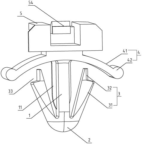 一种连接器卡扣结构的制作方法