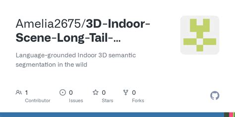 github amelia2675 3d indoor scene long tail segmentation language