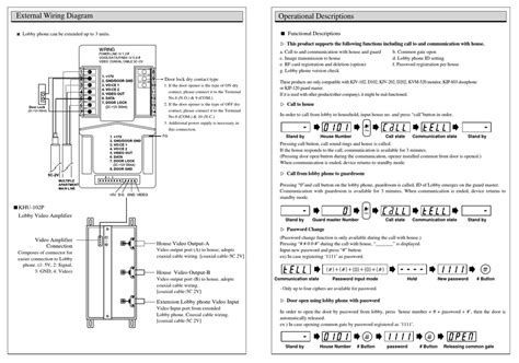 Kocom Intercom Systems Wiring Diagram Wiring Diagram