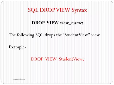 View And Index In Sql Pdf