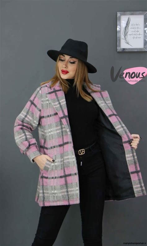 مدل پالتو دخترانه صورتی