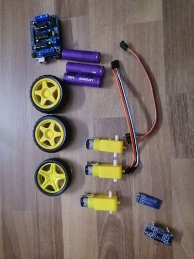 Arduino Uno Robot Building Materials Batteries 1097221622