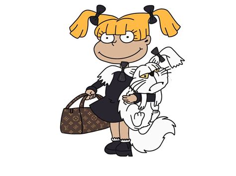Goth Boujeeangelica Pickles Angelica Pickles Svg File Goth Stickers Wallpaper Hair With