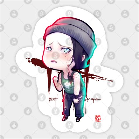 Dbd Chibi Survivor Nea Dead By Daylight Sticker Teepublic