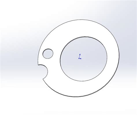 偏心轮冲孔落料复合模（cad图纸 Solidworks三维模型） Solidworks 模型图纸下载 懒石网