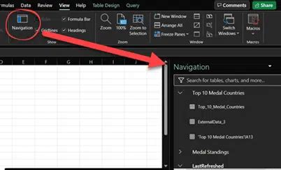 Introducing The Navigation Pane In Excel Office Watch