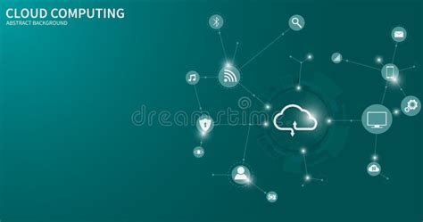 Web Cloud Technology Business Abstract Background Modern Cloud Computing Technology And