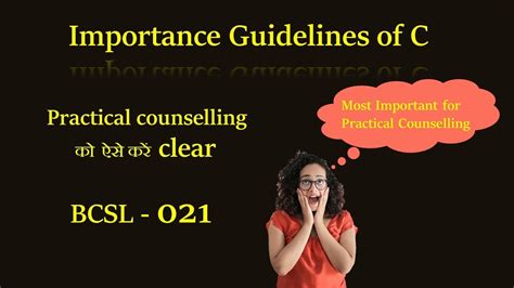 Important Guidelines Of C C Programming Bca Lecture Learn Coding Bca 2nd Semester